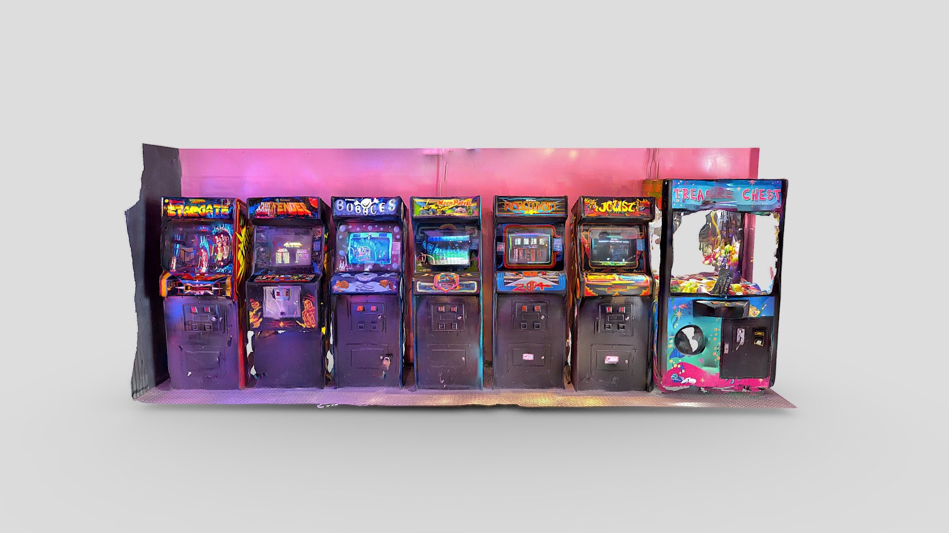 Day 148: Arcade Games - Download Free 3D model by alexdelker [d384bc0 ...