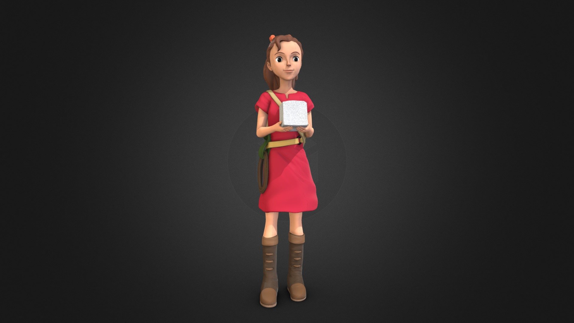 Arrietty(The Secret World of Arrietty) - 3D model by Patrickart.hk ...
