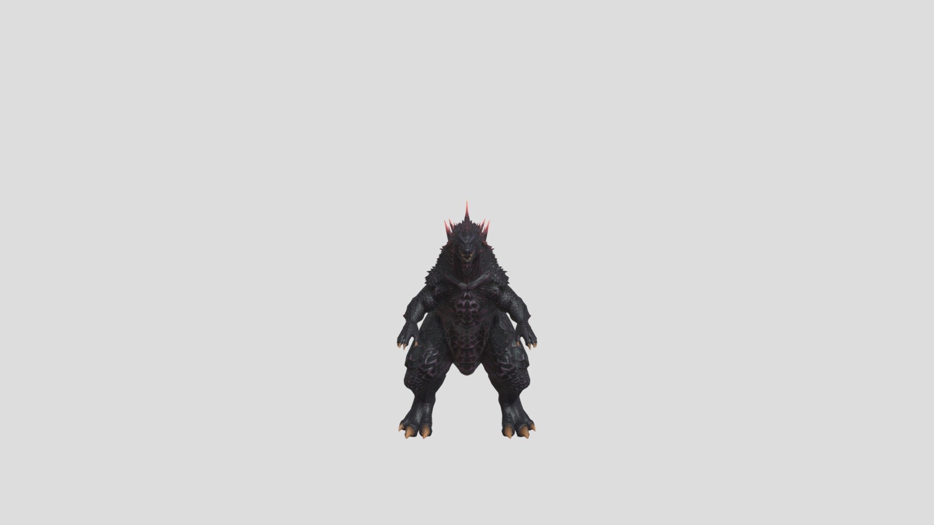 BL Gojira - Download Free 3D model by Modbuff (@CGreature) [d387e86 ...