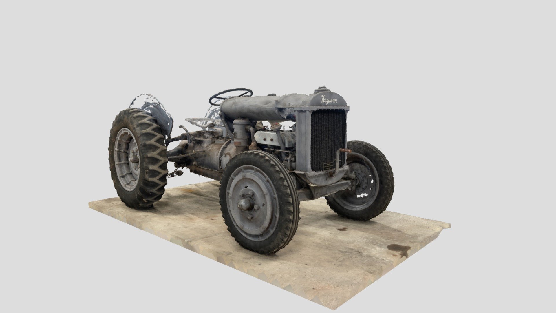 Ferguson Type A Tractor - 3D model by hutcheson3D [d389f63] - Sketchfab