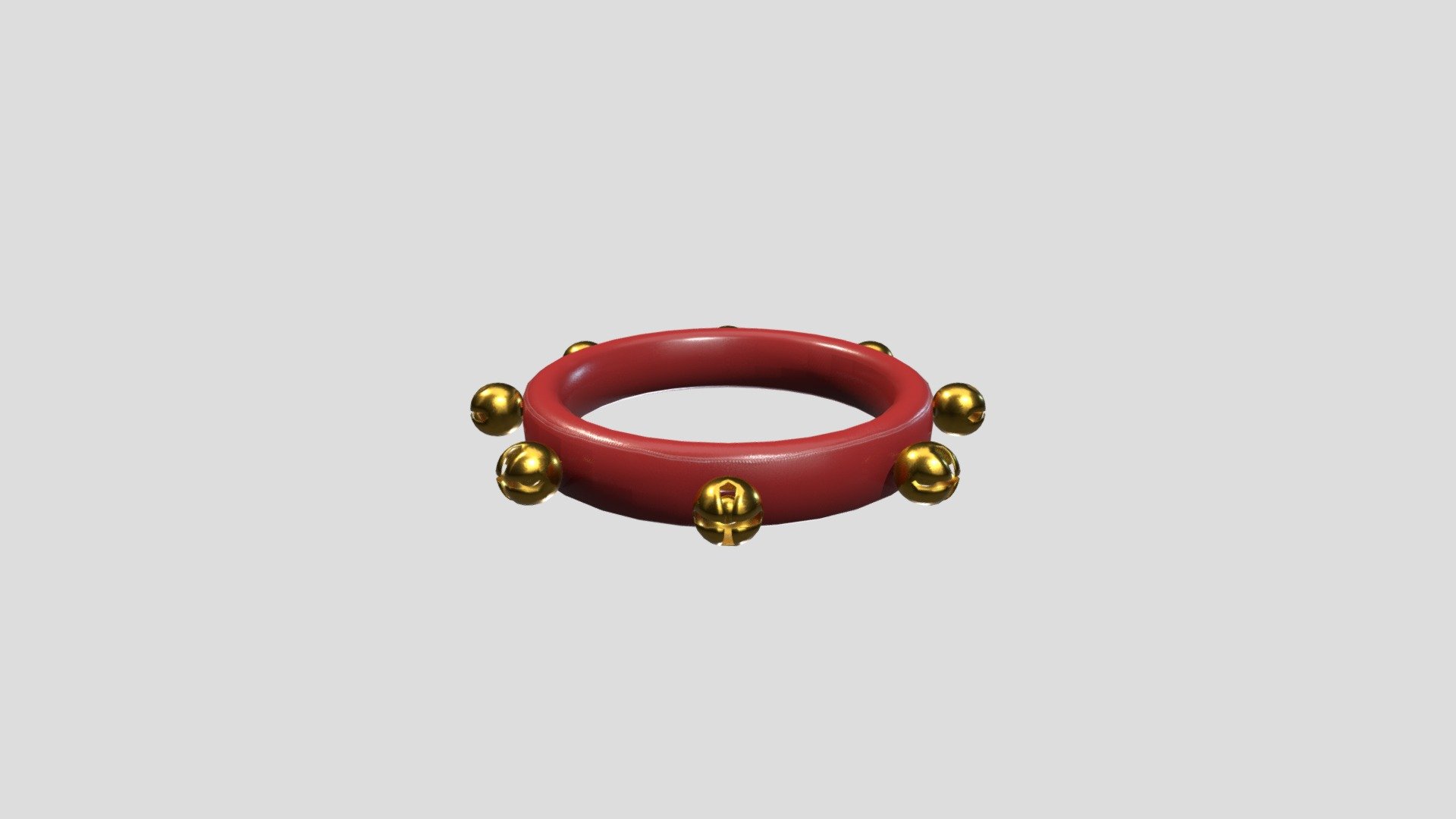 Jingle Bell / Reindeer Collar - 3D model by umpelkarumpel [d38a188 ...