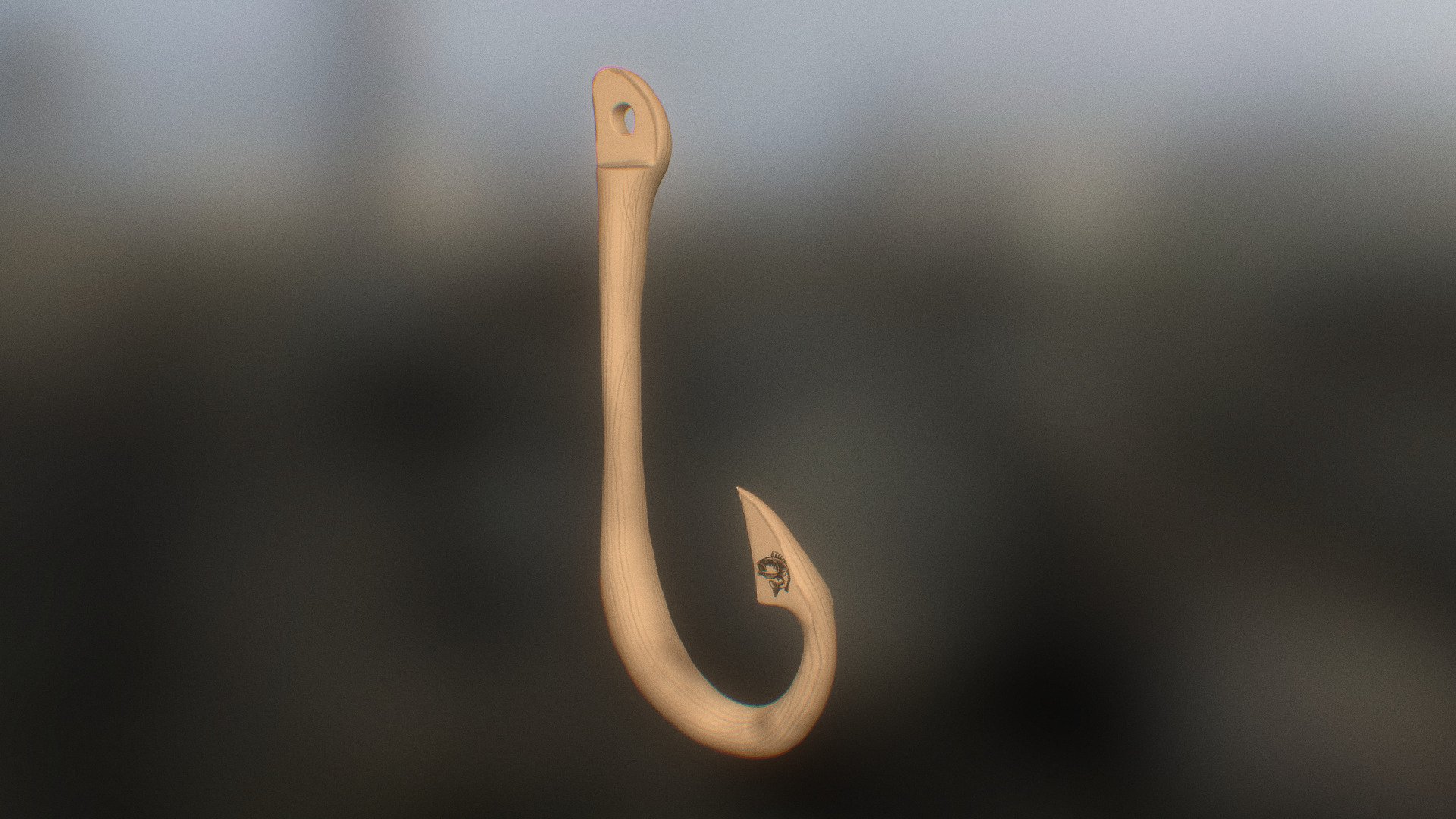 fish hook - Buy Royalty Free 3D model by costorella [d38abe4 ...