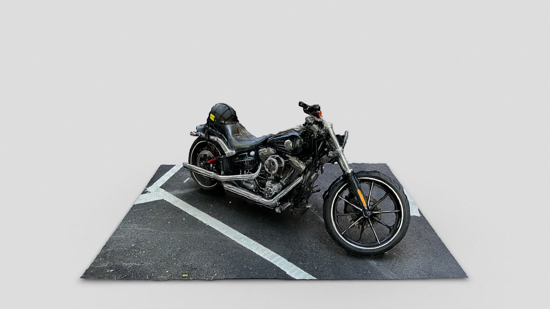 Harley Davidson motorbike - Download Free 3D model by alban [d38b9d0 ...