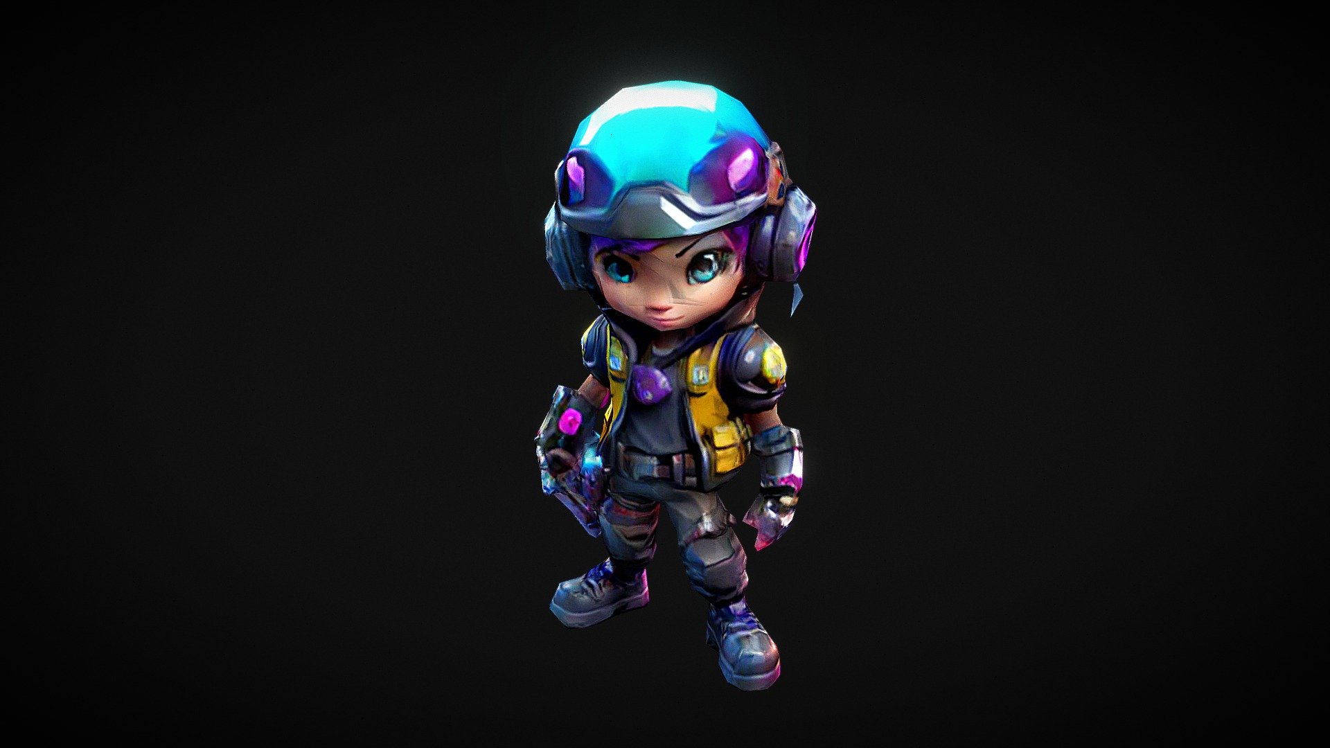 3D Character - Download Free 3D model by klrxyz [d38bb11] - Sketchfab