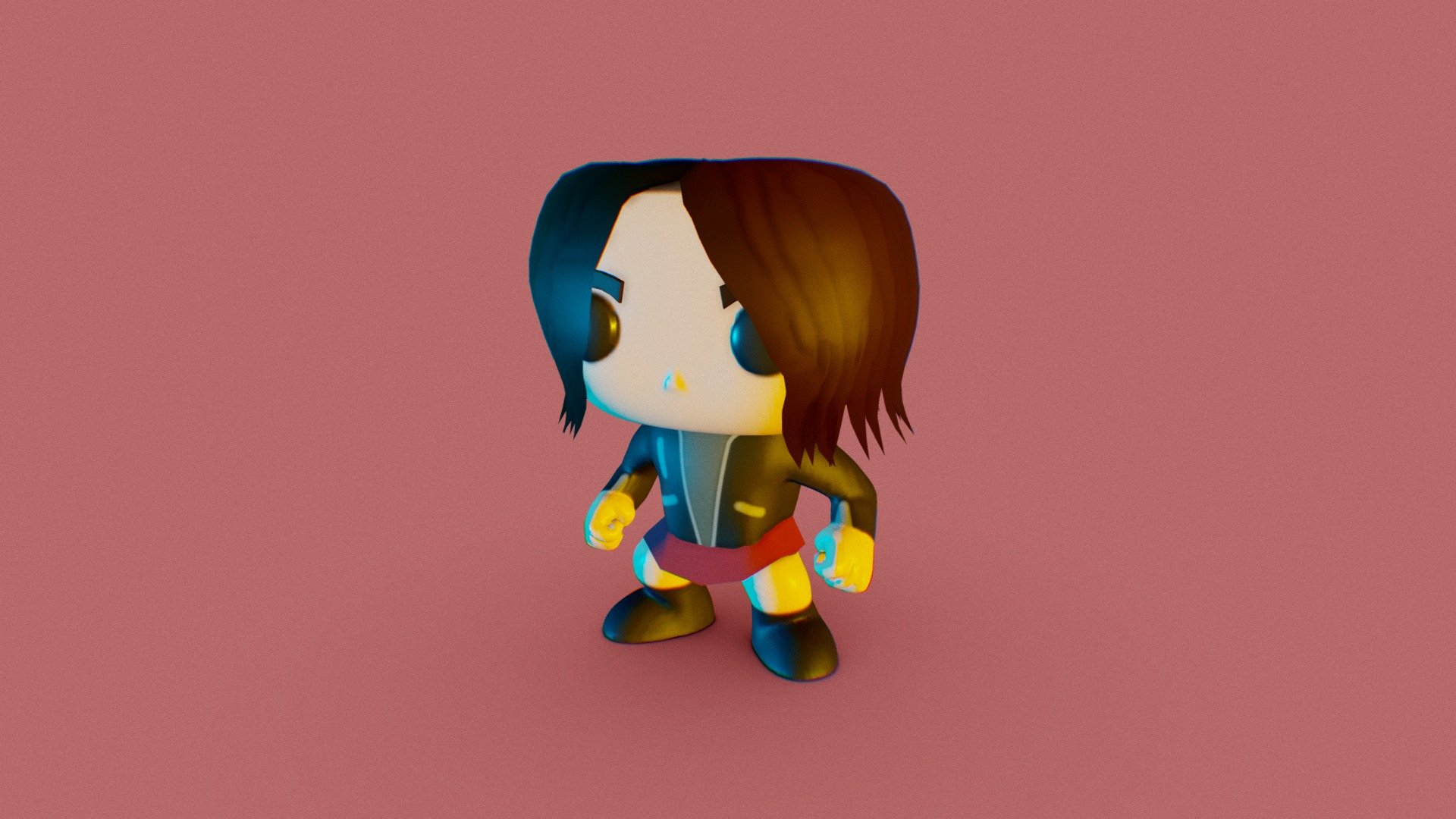 Funko pop (Comission) - 3D model by Besk.art [d38ca5b] - Sketchfab