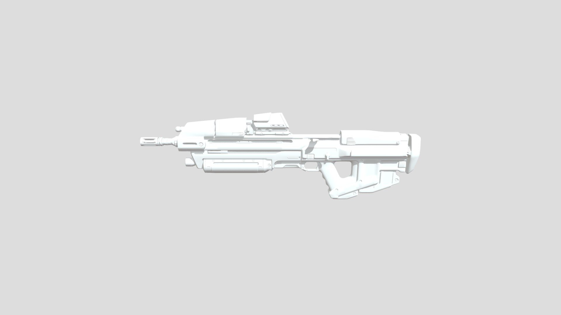 Halo Infinite Assault-Rifle - 3D model by daanishmufti [d38d947 ...