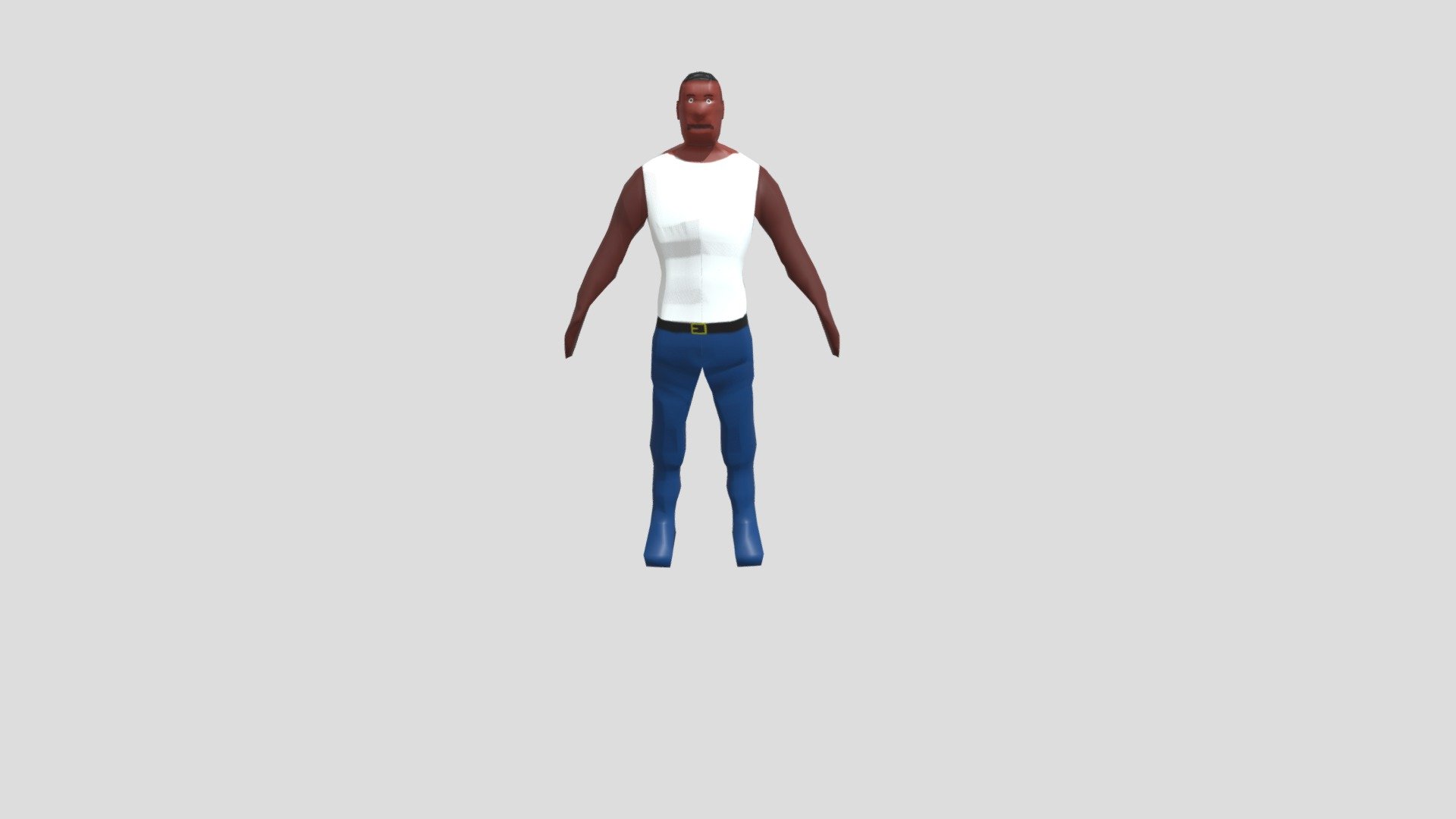 Character with textures and walking animation - Download Free 3D model ...