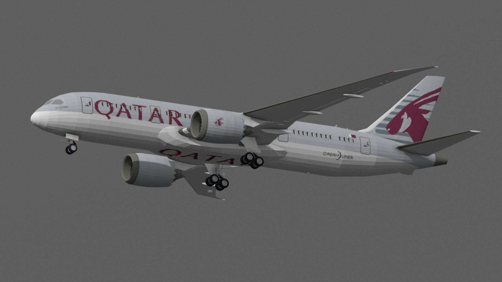 Boeing 787-8 Dreamliner - 3D model by HashimSucks [d38e149] - Sketchfab