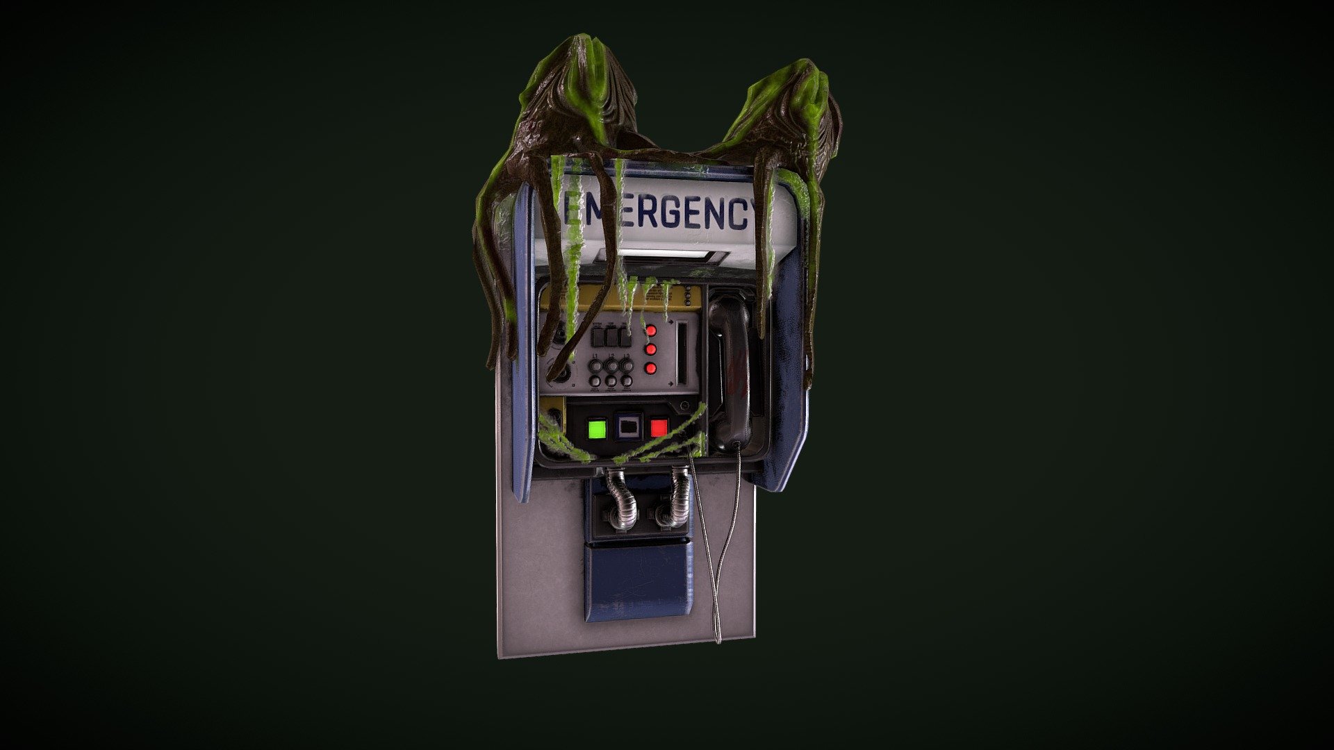 Alien Isolation Emergency Phone - 3D model by Coconut (@tomas.anglim ...