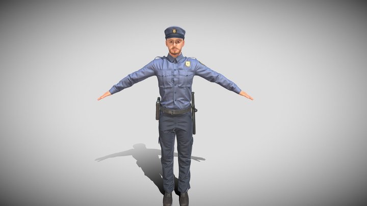 Policeman 3D models - Sketchfab