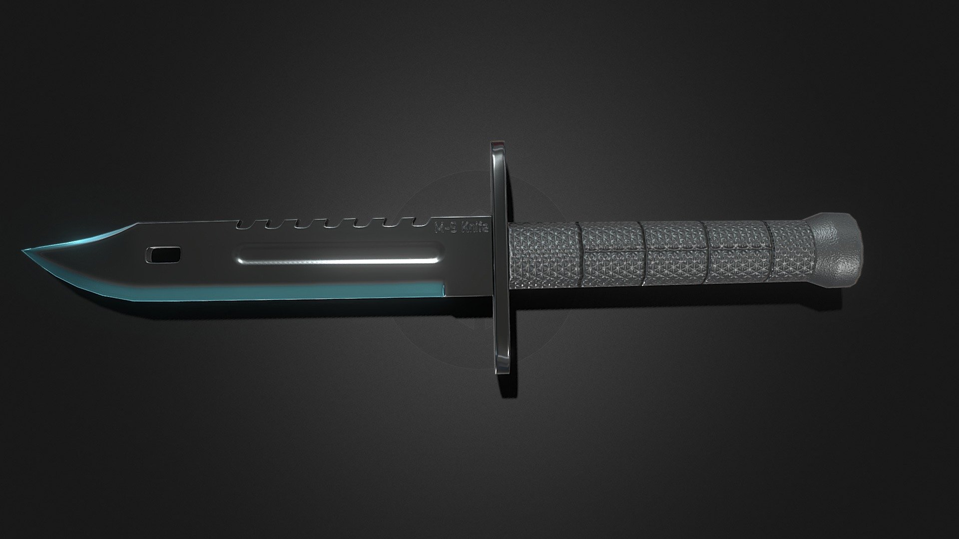 M9 Knife (Low-Poly Game Asset) - Buy Royalty Free 3D model by Rzyas ...