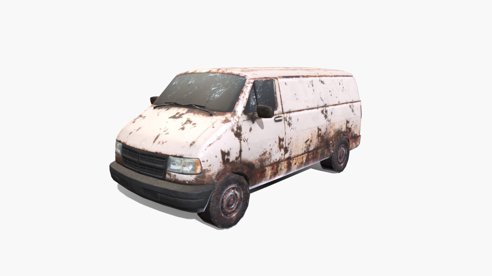 Apocalyptic Van - Buy Royalty Free 3D model by YodhaGameStudio [d390948 ...