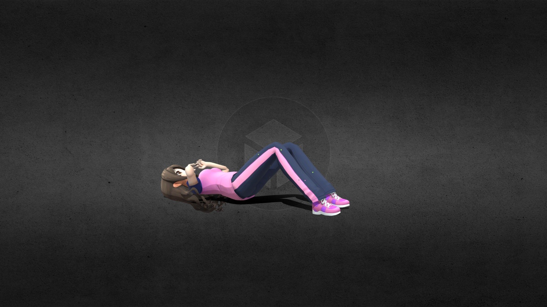 Situps animation by A.G gaming king - 3D model by Real state gamerz ...