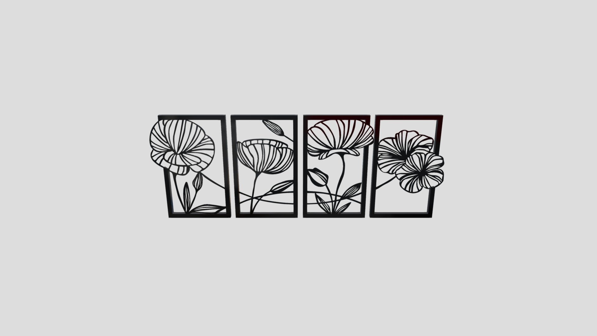 wall frame-2 - 3D model by rex_sagun25 [d39581e] - Sketchfab