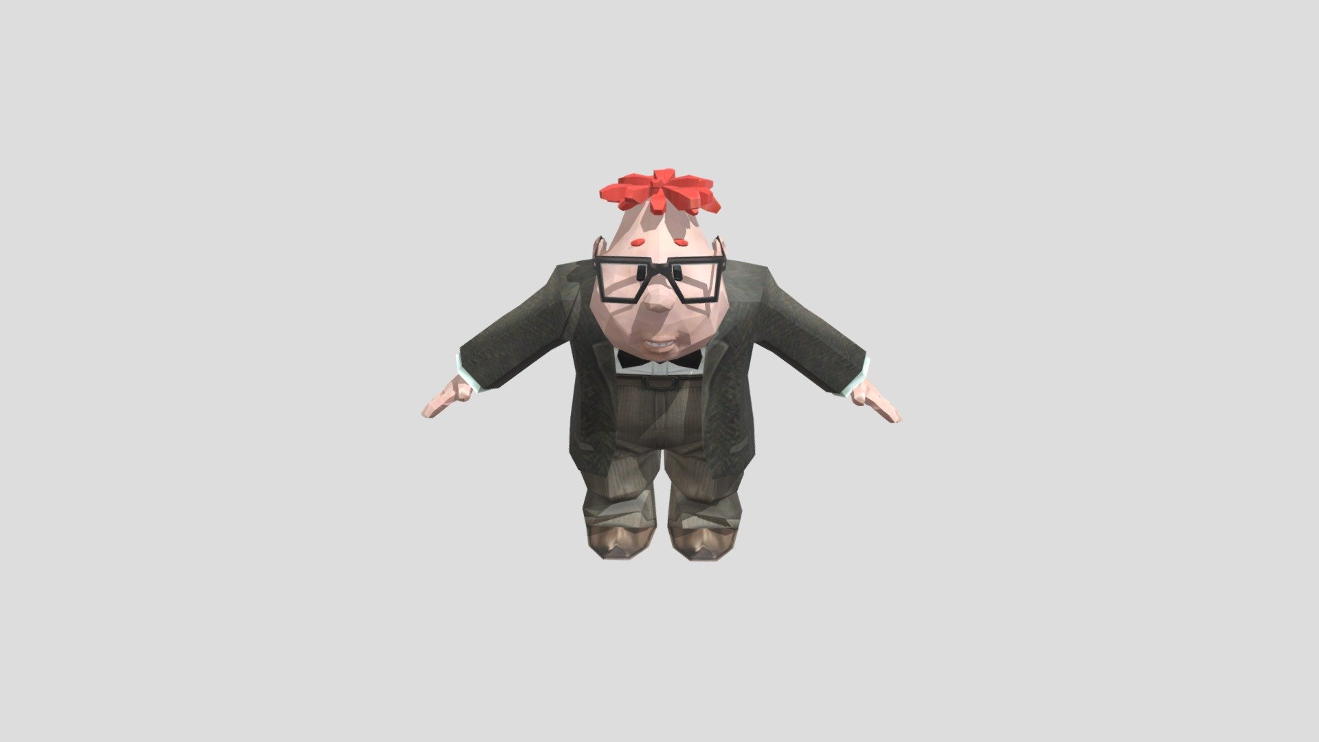 Carl Fredricksen Wheezer - Download Free 3D model by Jamessmartguy ...