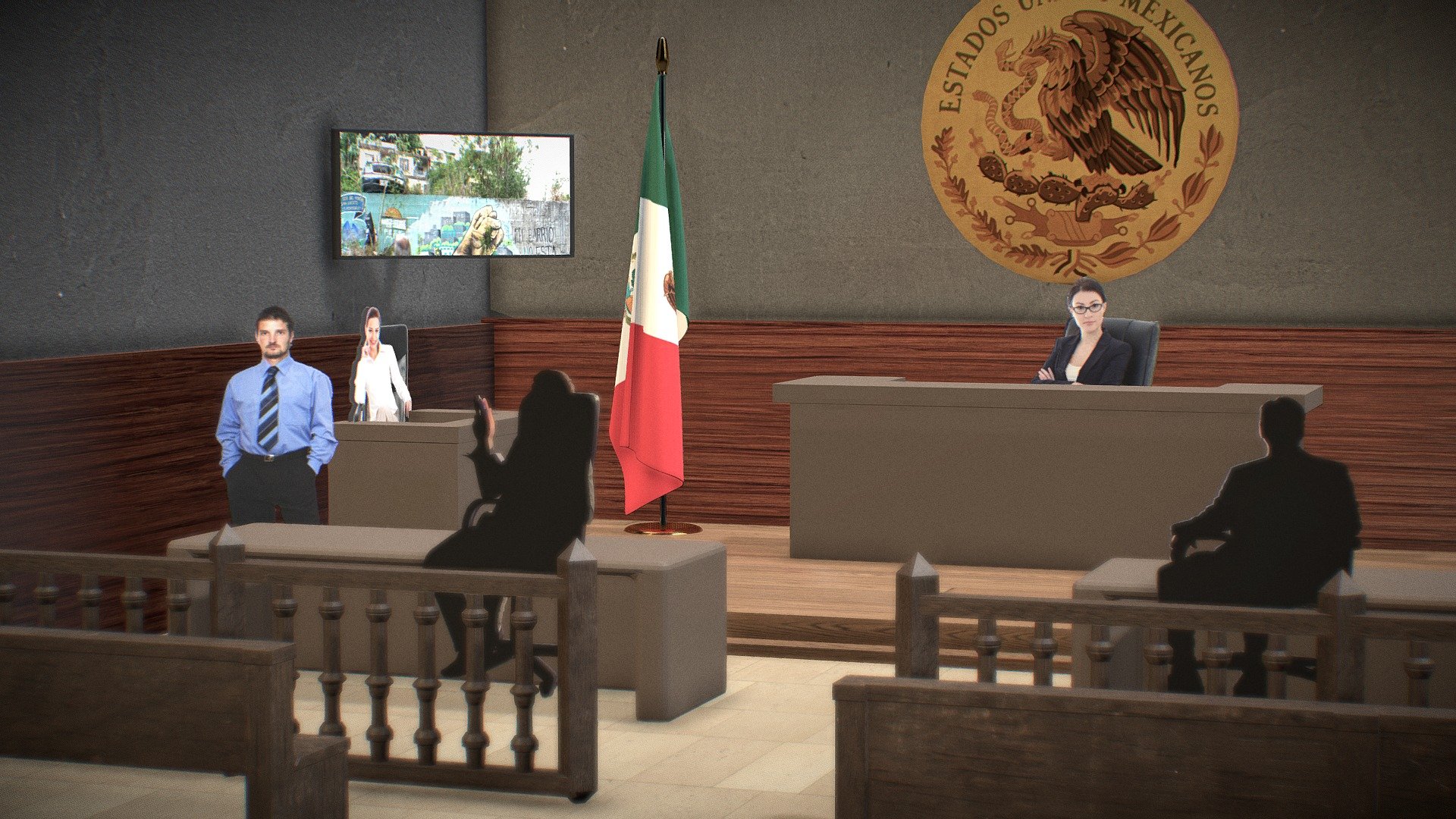 Fases del procedimiento probatorio - 3D model by cncivirtual [d396b03 ...