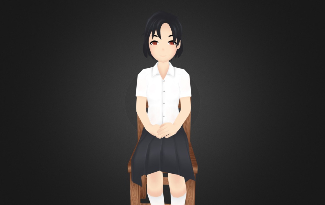 Fang Ray Shin (方芮欣) - 3D model by qknight [d397e93] - Sketchfab