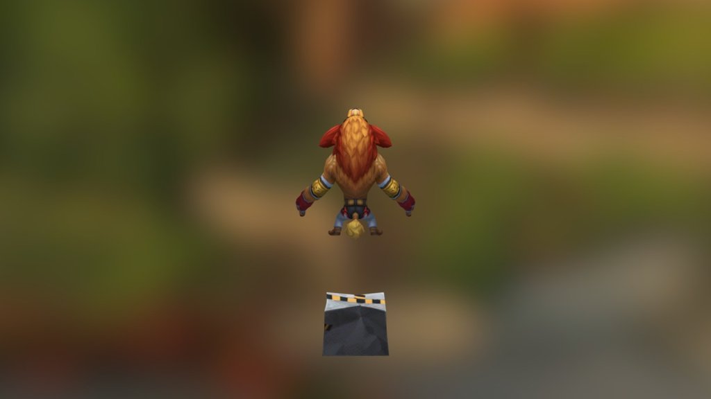Gnar Big Skin04 - 3D model by missvisaloser [d39a01d] - Sketchfab