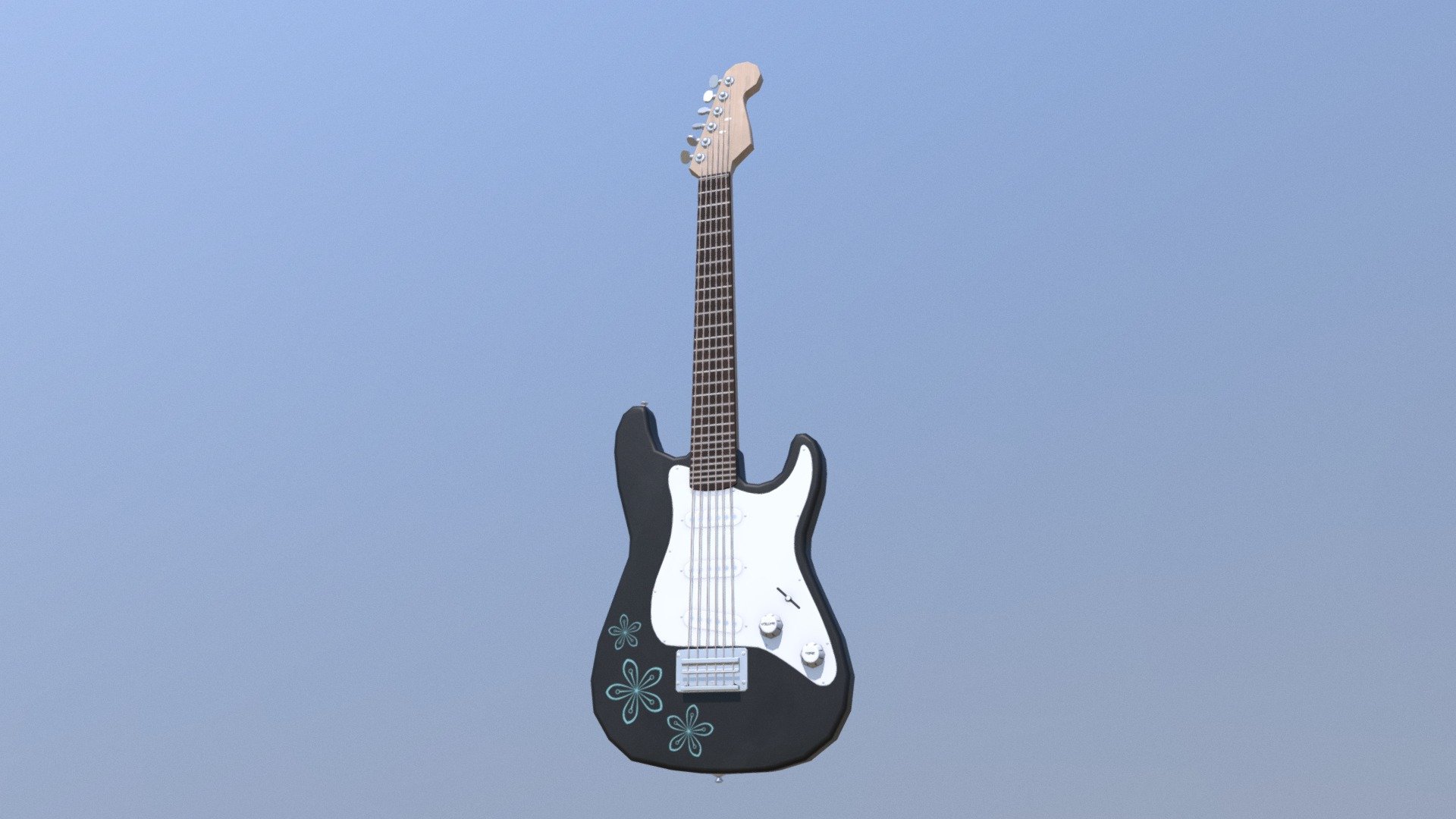 Electric Guitar - 3D model by Celso Graeser (@CelsoGraeser) [d39a021 ...