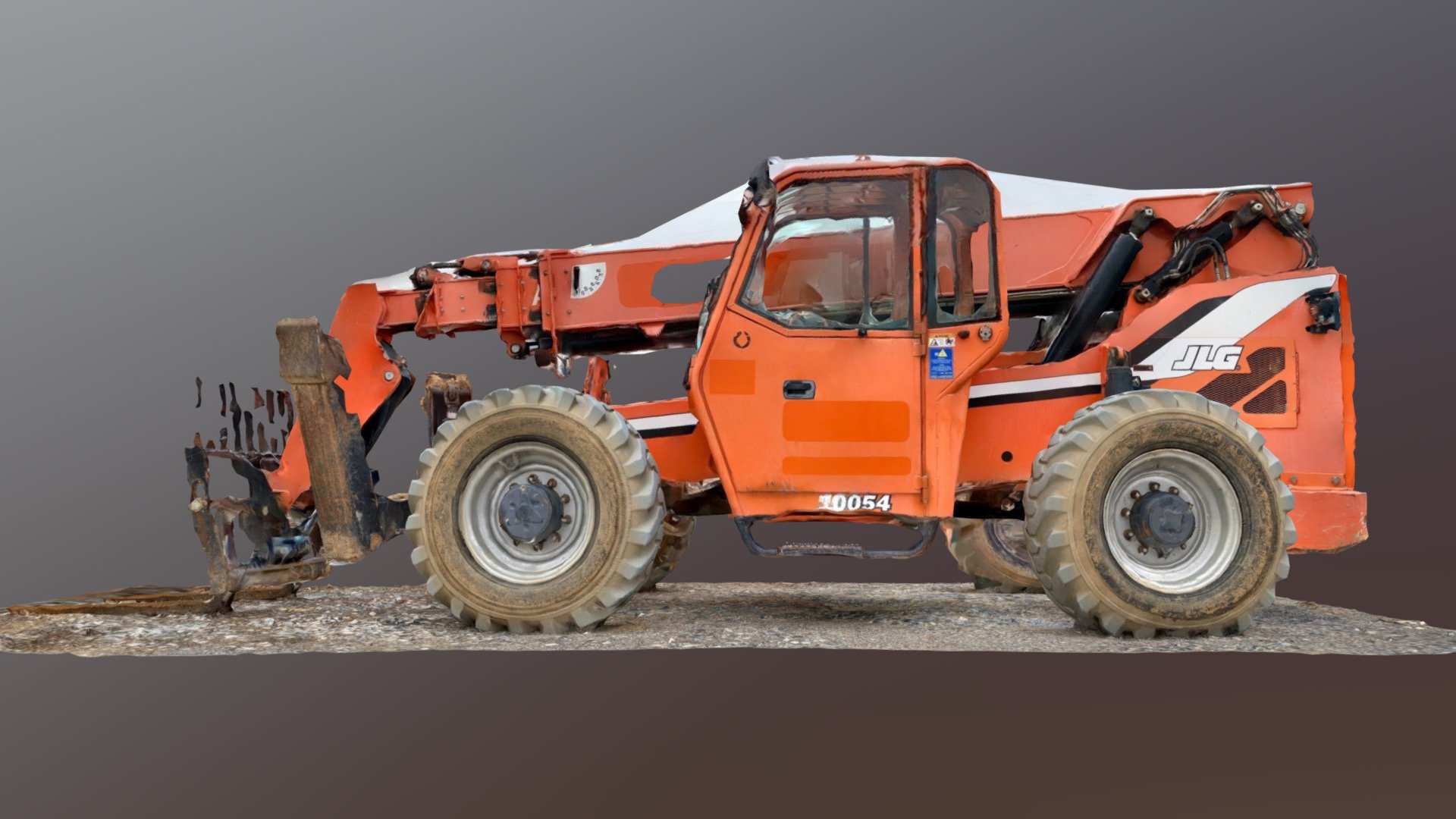 Day 148: JLG Telehandler - Download Free 3D model by uttamg911 [d39a459 ...