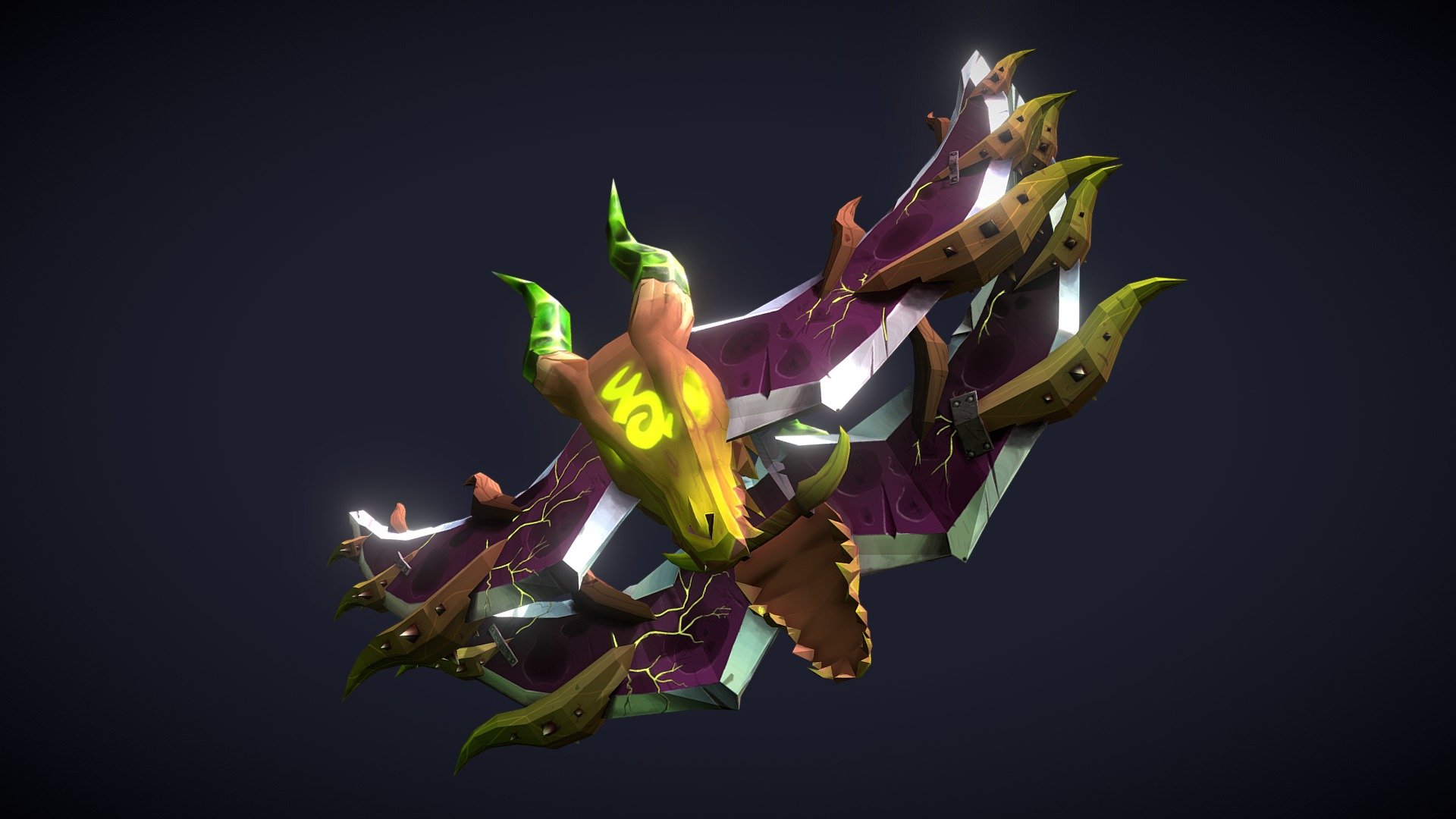 Illidari's Felstorm Fang | DAE WeaponCraft - Download Free 3D model by ...