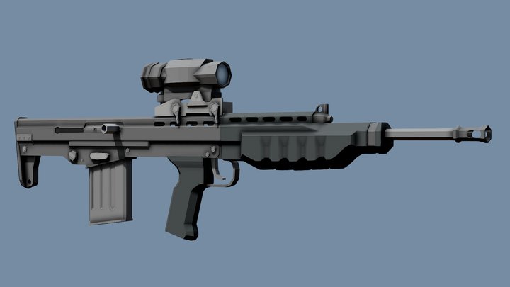 Sa80 3D models - Sketchfab