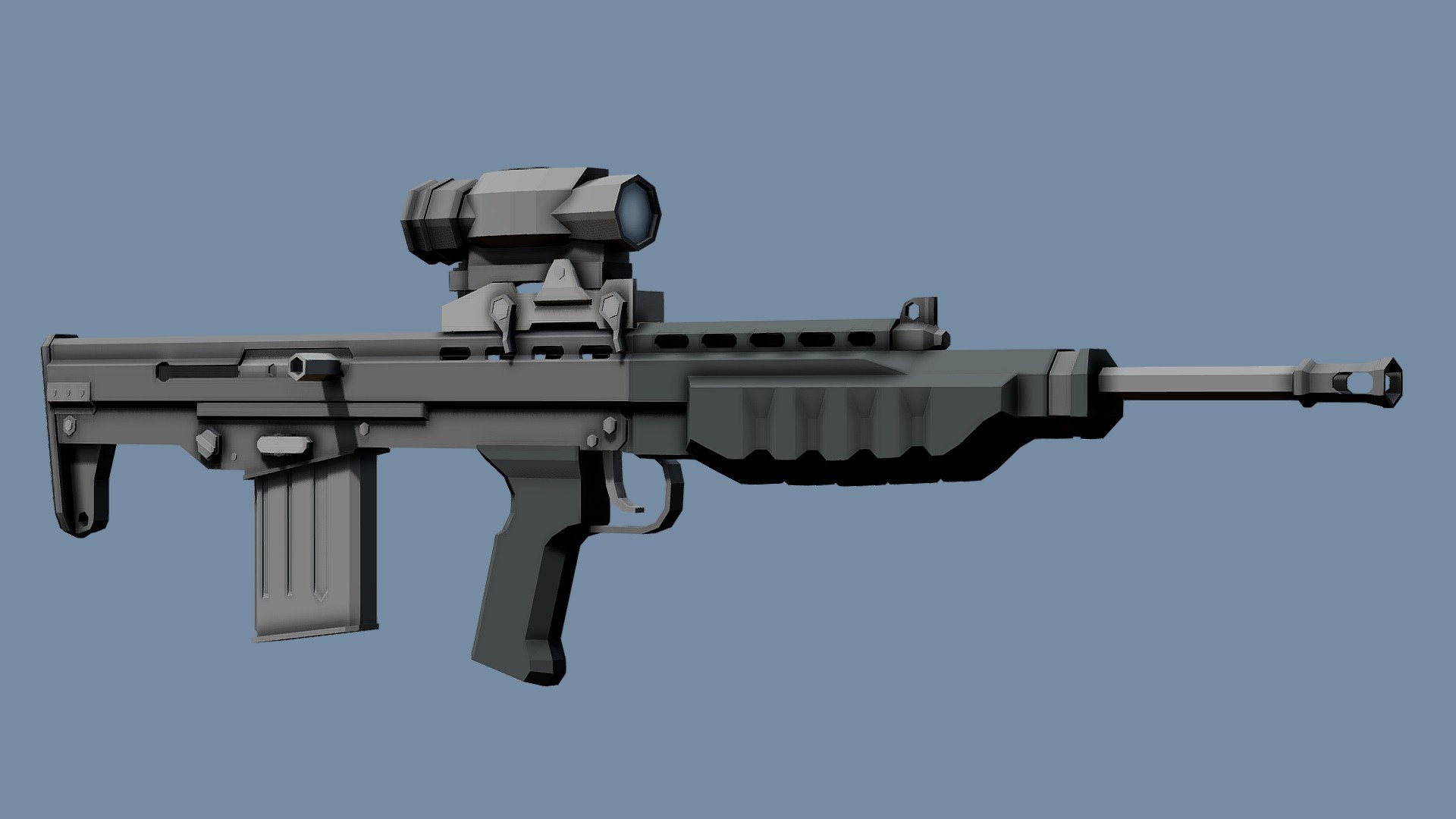 Low-Poly XL-60 - 3D model by TastyTony [d39abfb] - Sketchfab