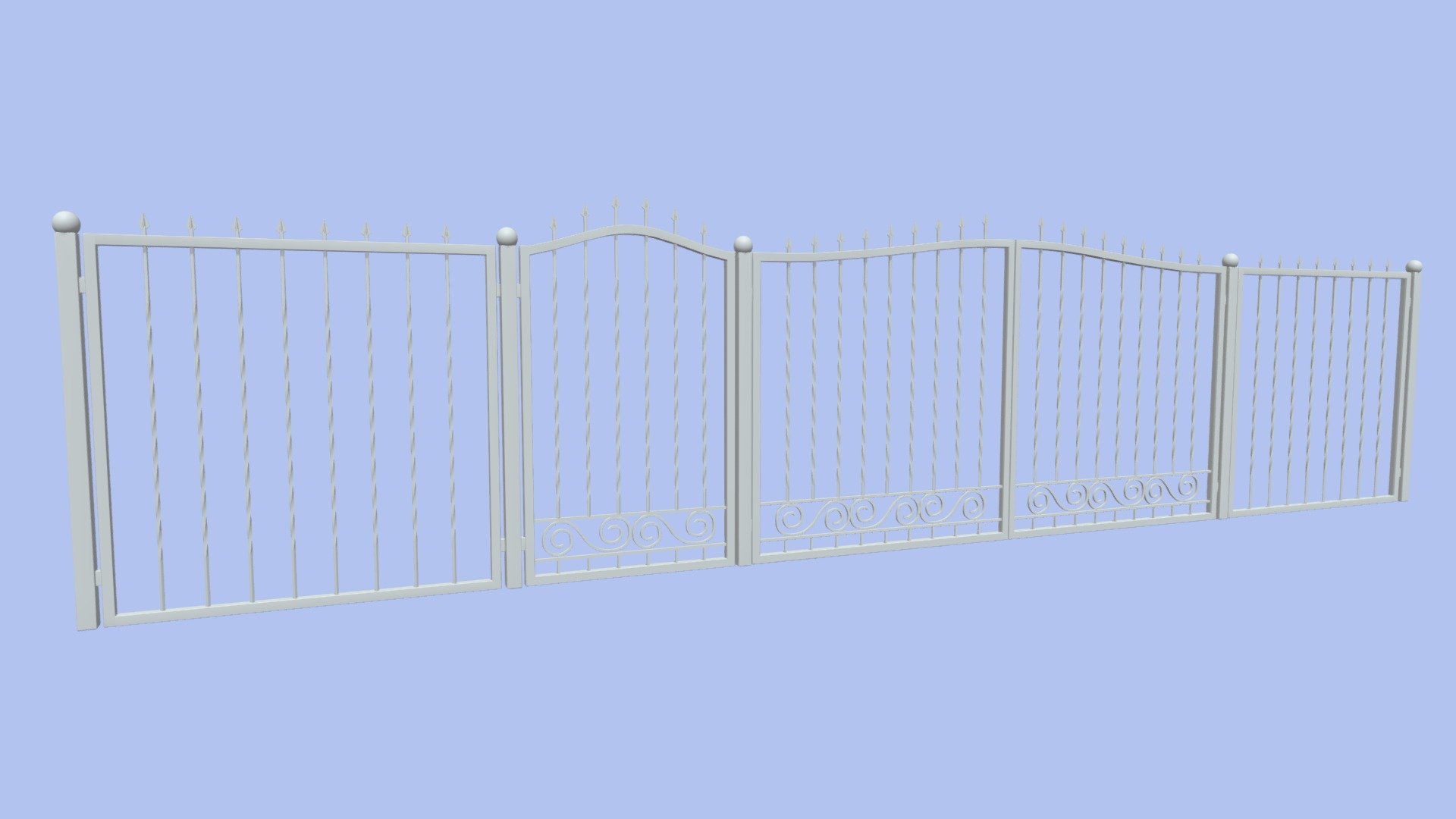 Fence - Download Free 3D model by Vladyslav Holhanov (@vladicom08 ...