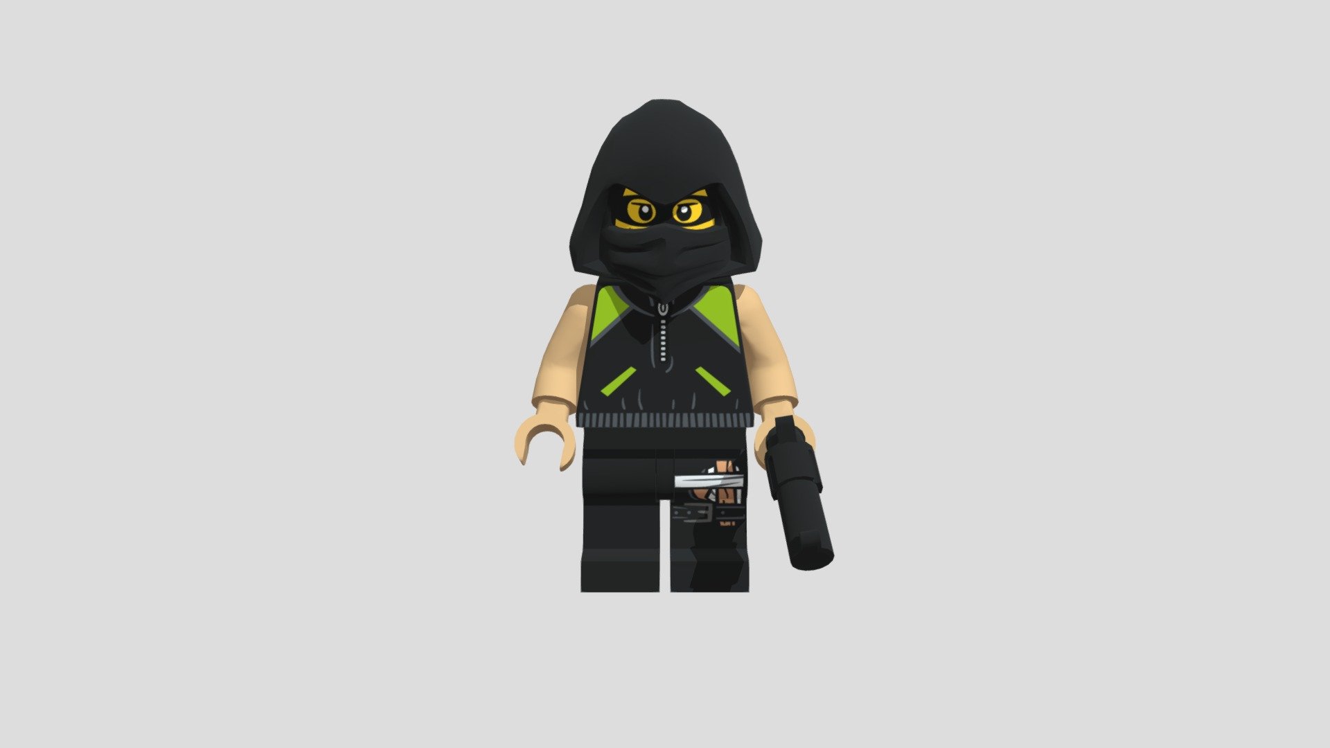 Killer Lego - Download Free 3D model by TheForxELXD [d39e5bc] - Sketchfab