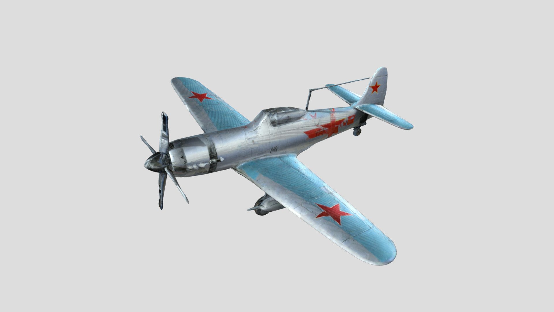 Yakovlev Yak11M - Soviet WW2 plane - Download Free 3D model by Brian Trepanier (@CMBC) [d39eebf ...