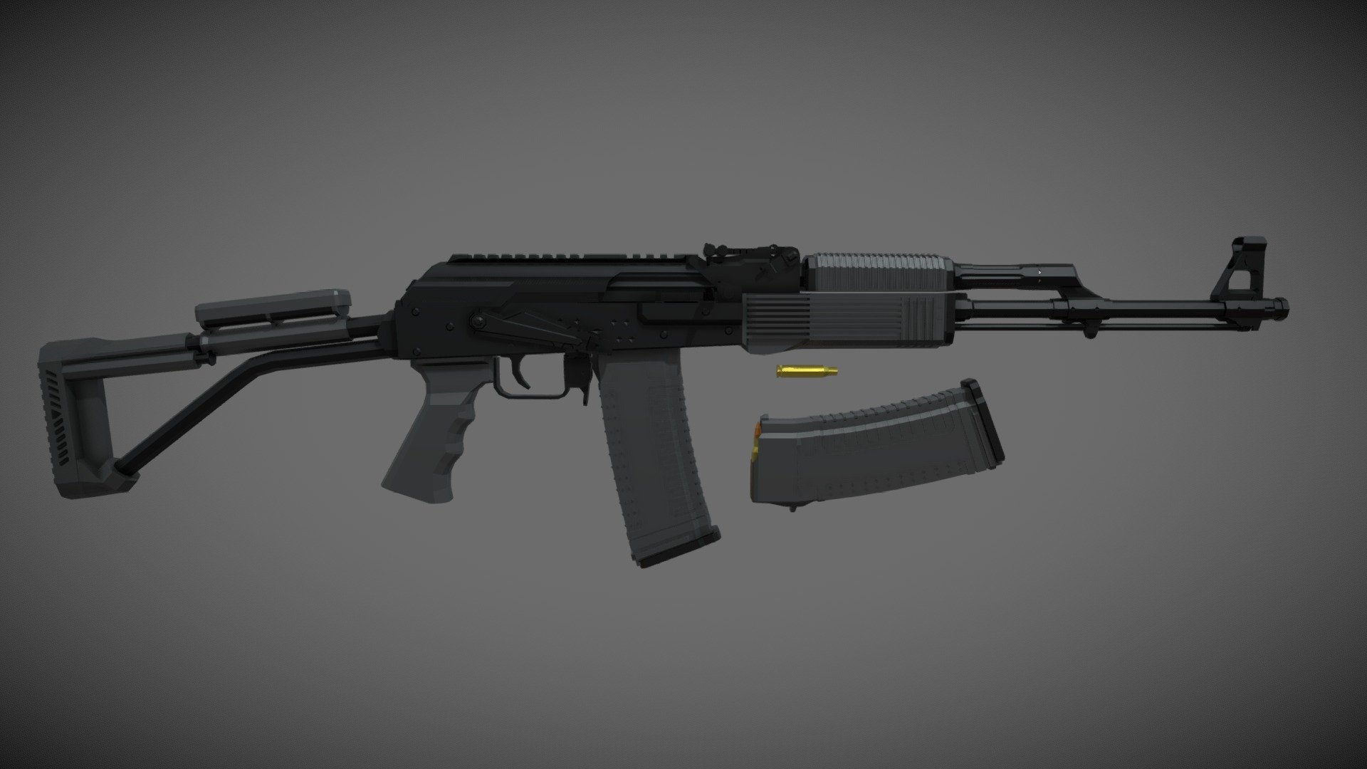 low-poly VSK-100-223 - Download Free 3D model by D_U (@DU1701) [d39f128] - Sketchfab