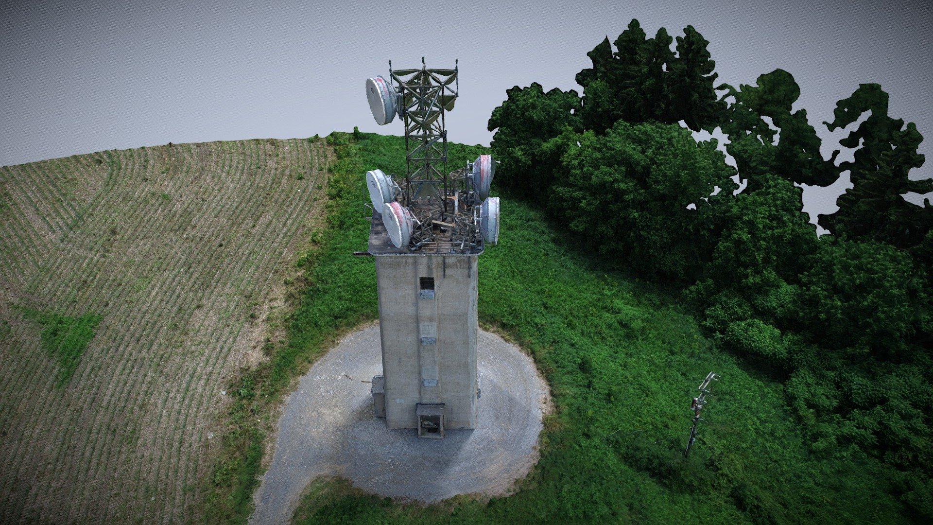 Comm Tower- Cold War Era - 3D model by northeastdronez [d39f730 ...