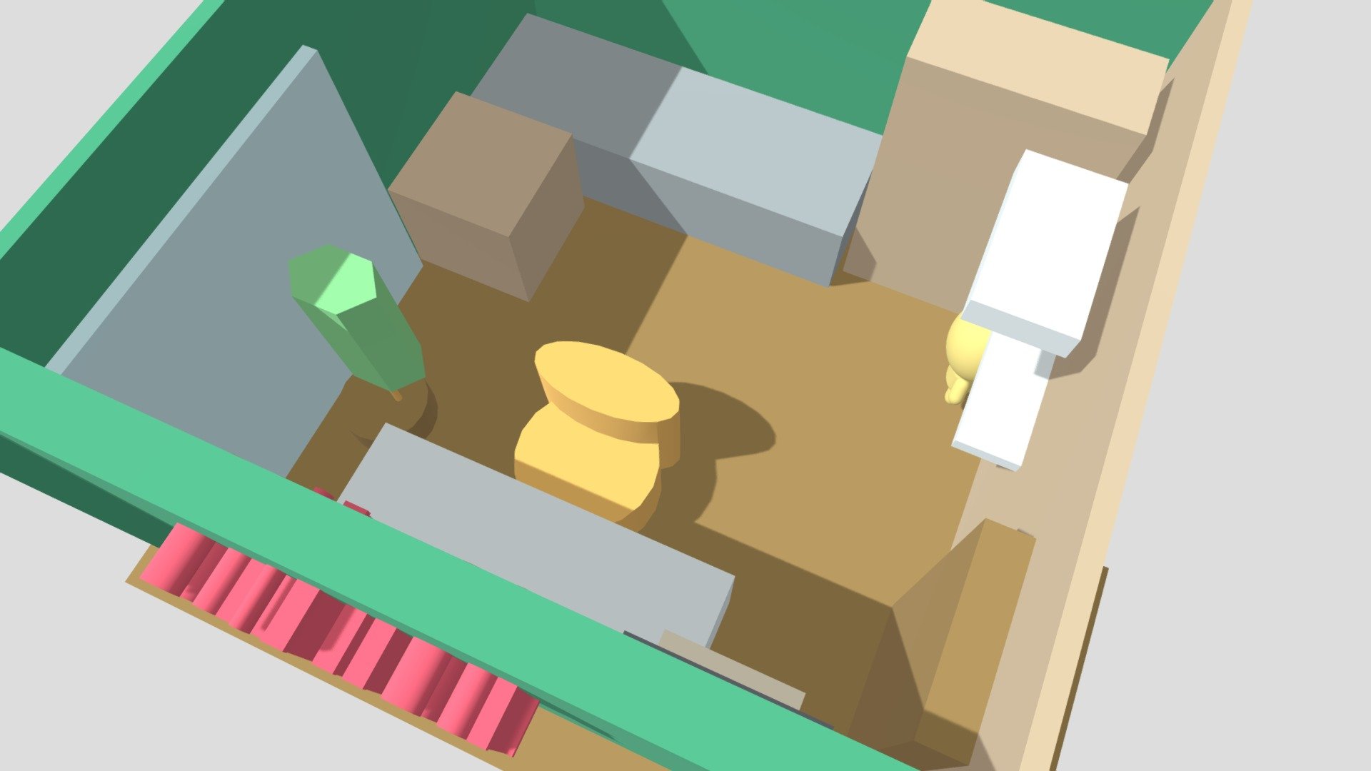 my room - 3D model by amb2022 [d3a028a] - Sketchfab