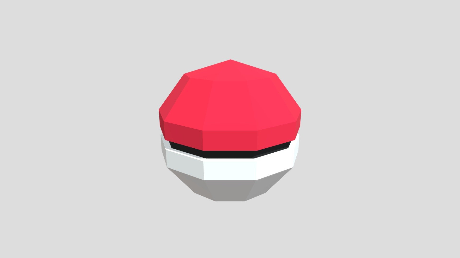 Pokeball - Download Free 3D model by wendelssugh [d3a02ca] - Sketchfab