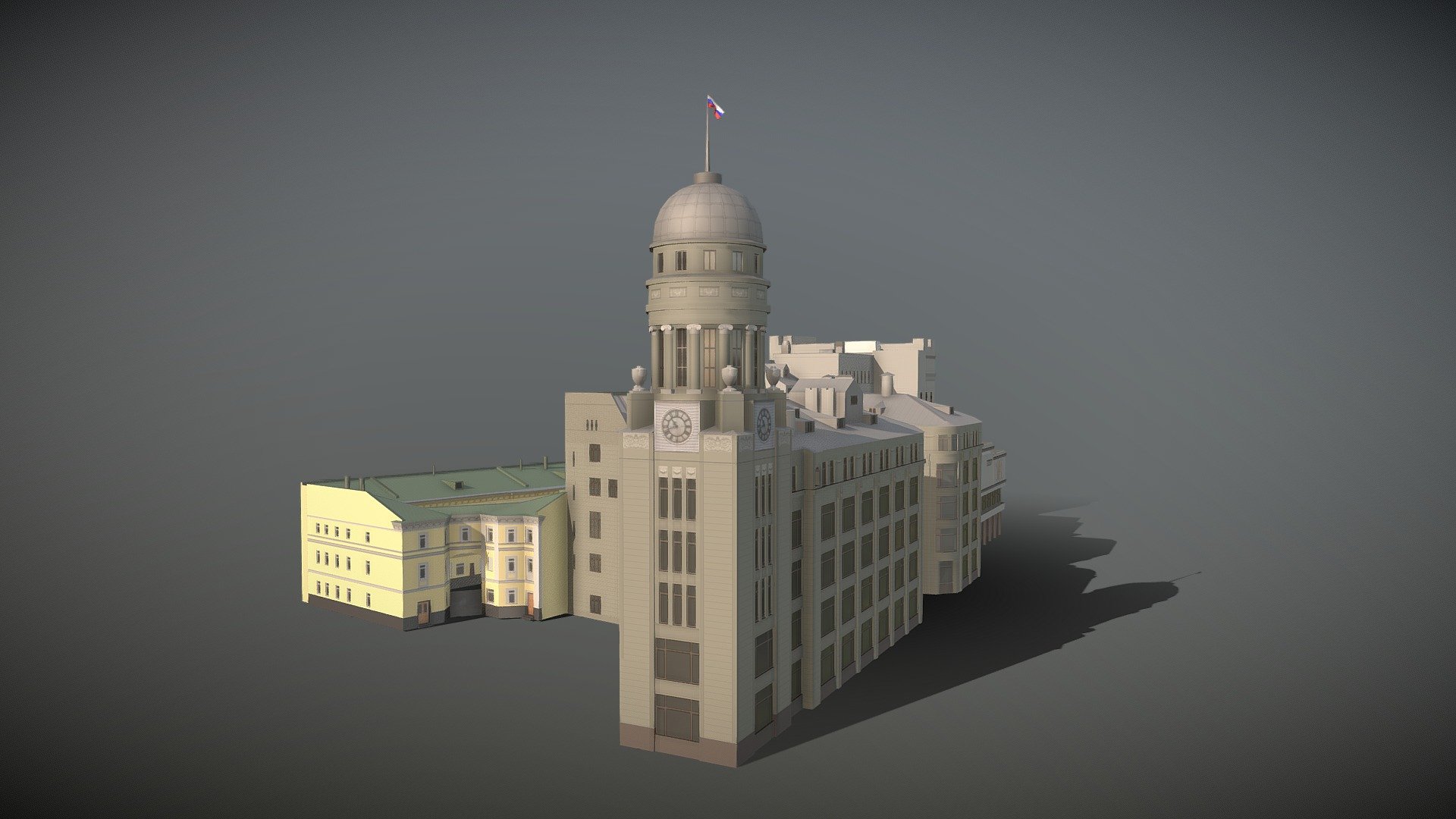 Moscow, Ilinka, 21 - 3D model by onemorera [d3a03a2] - Sketchfab
