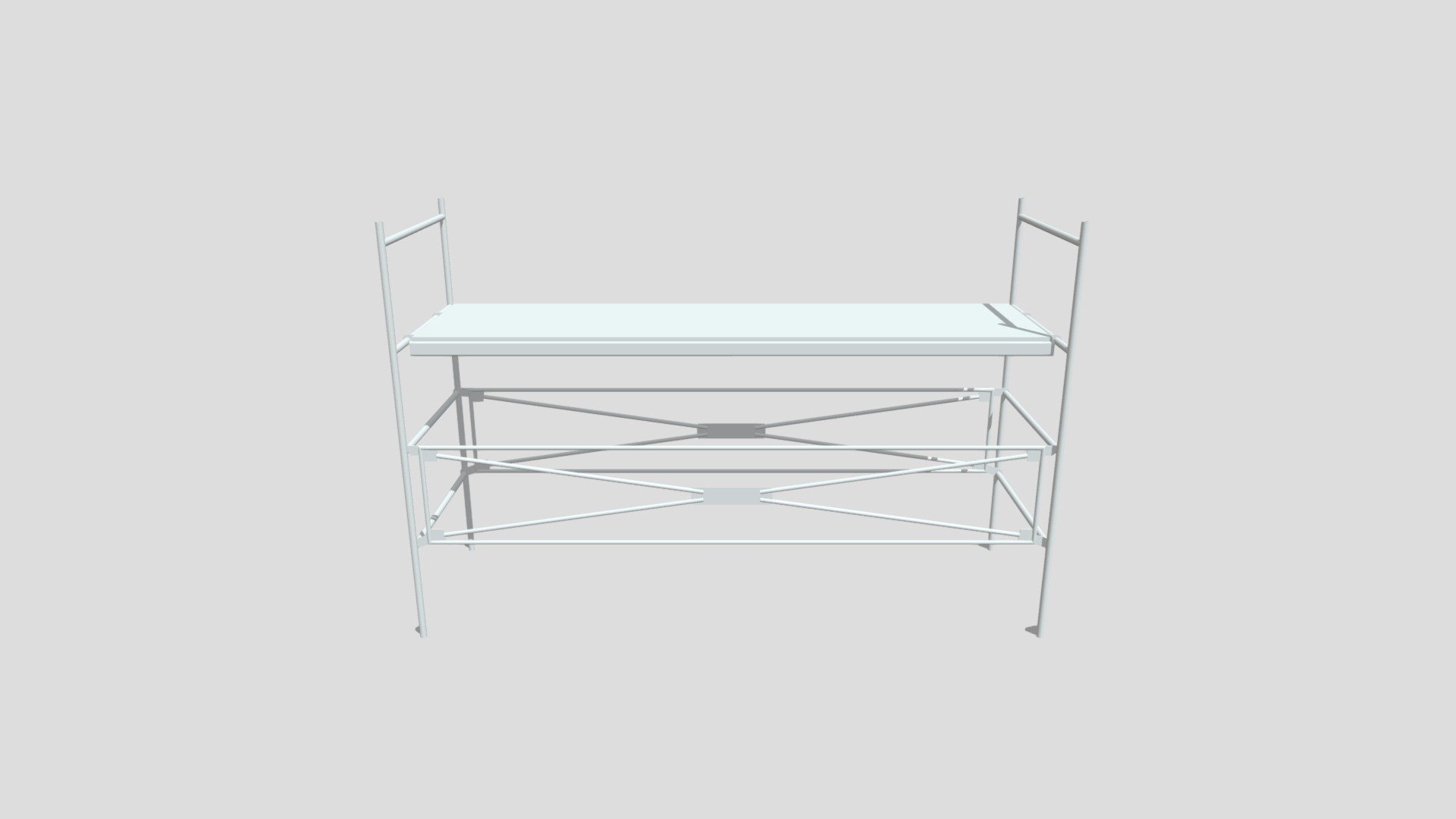 Steel Scaffolding Structure - Download Free 3D model by MR.AnyCAD ...