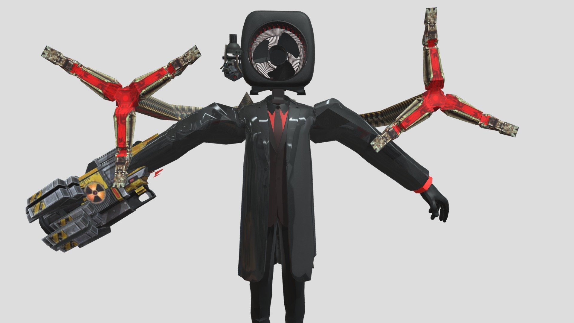 Large fan men upgrade - 3D model by RYP_STUDIO [d3a6359] - Sketchfab