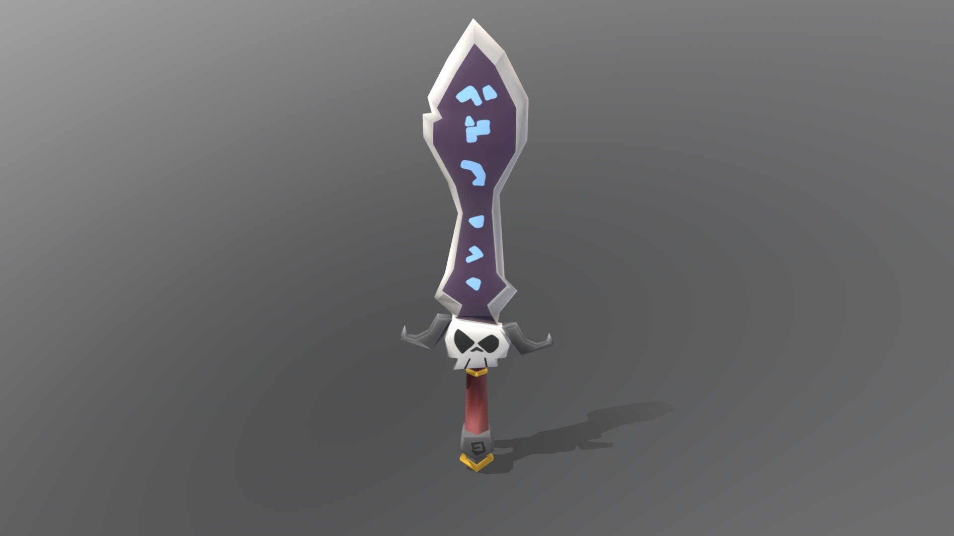 Skull Sword - Download Free 3D model by carleslopeziglesias [d3a6599 ...