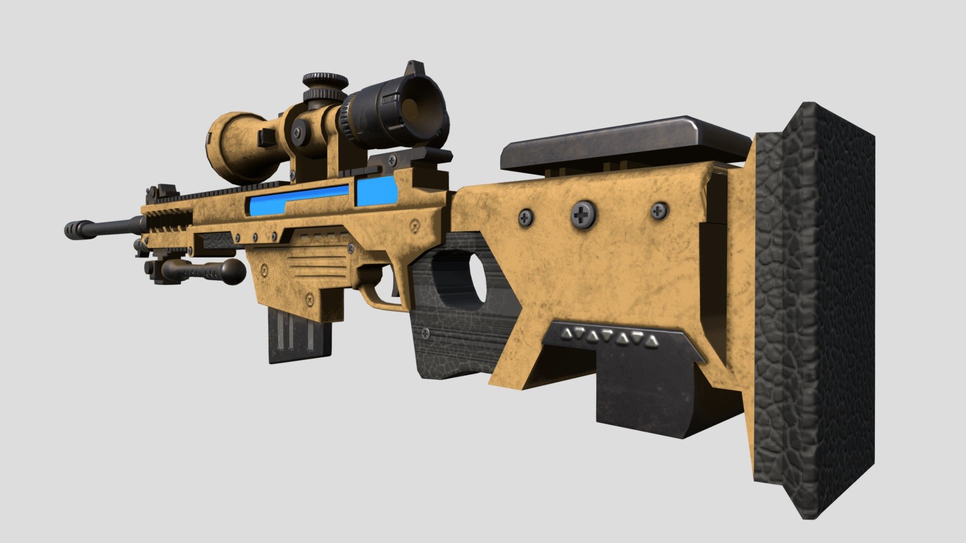 Game weapon assets - 3D model by gamecrio.com [d3a7235] - Sketchfab