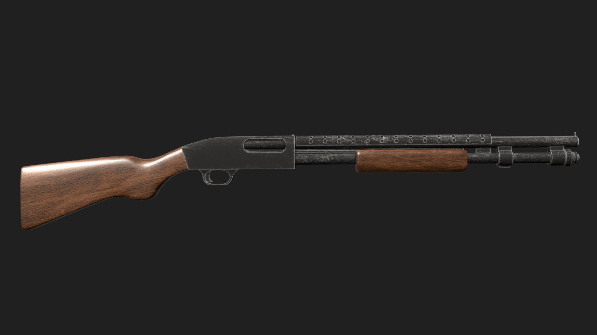 Shotgun - Buy Royalty Free 3D model by Hxnterr [d3a9c12] - Sketchfab Store