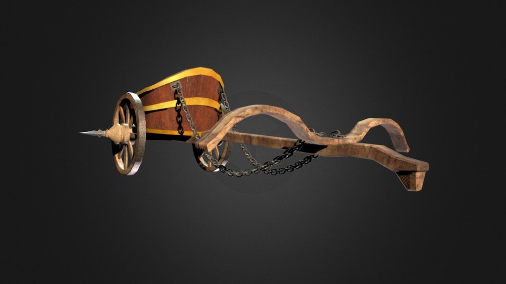 Chariot - 3D model by SteliosVitzi [d3a9f87] - Sketchfab