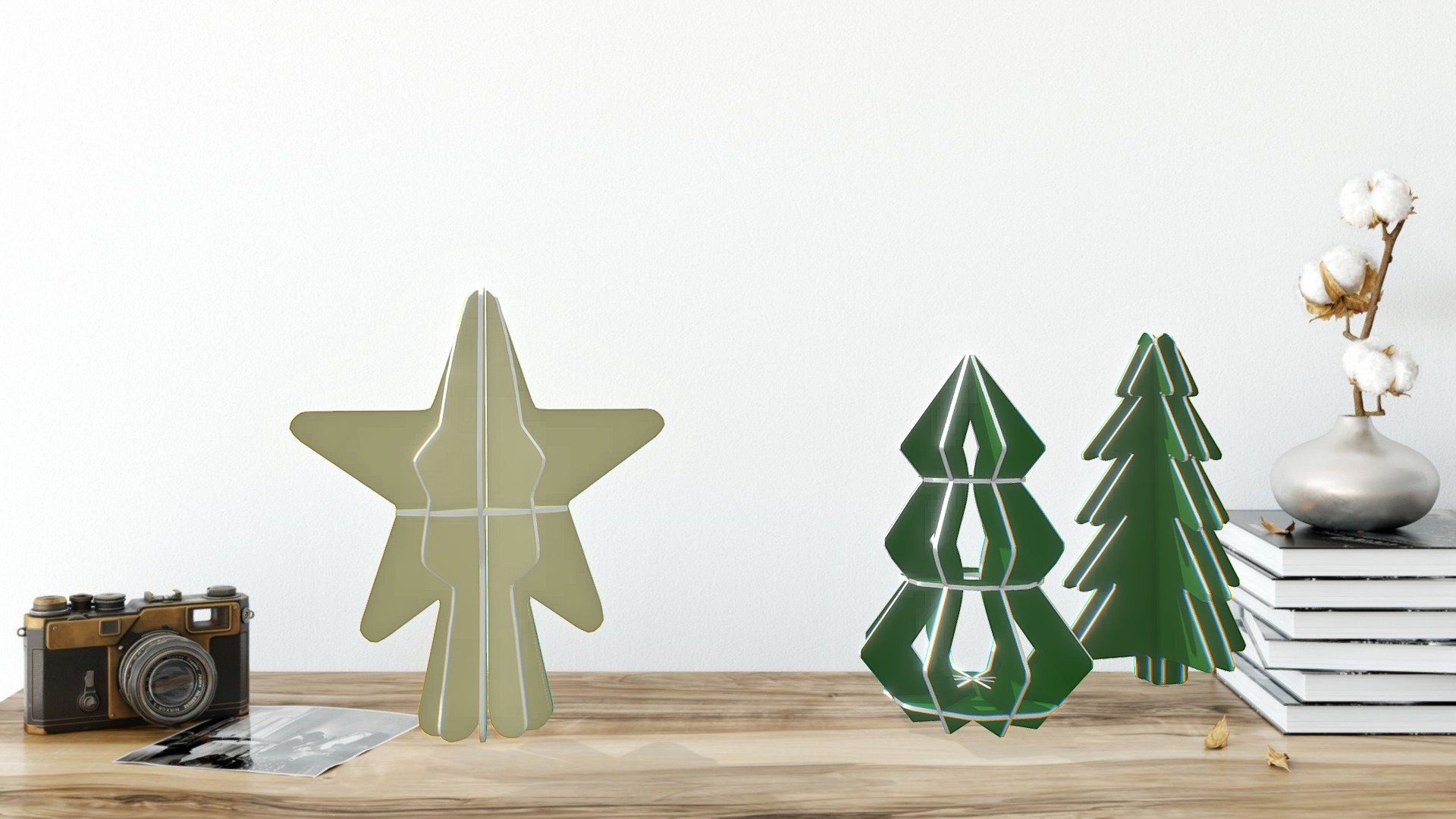 both trees - 3D model by Sofsdesigns [d3aa149] - Sketchfab