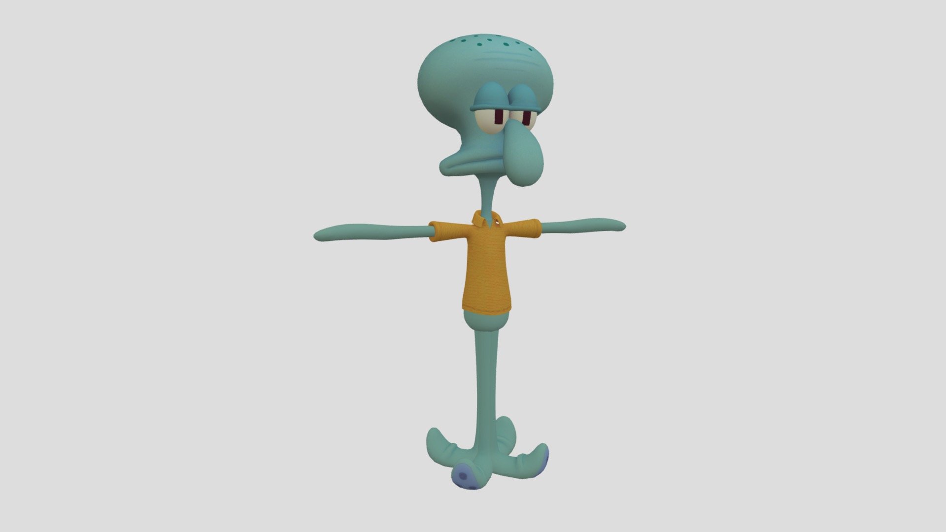 NASB2 - Squidward - Download Free 3D model by SMF Features Developed ...