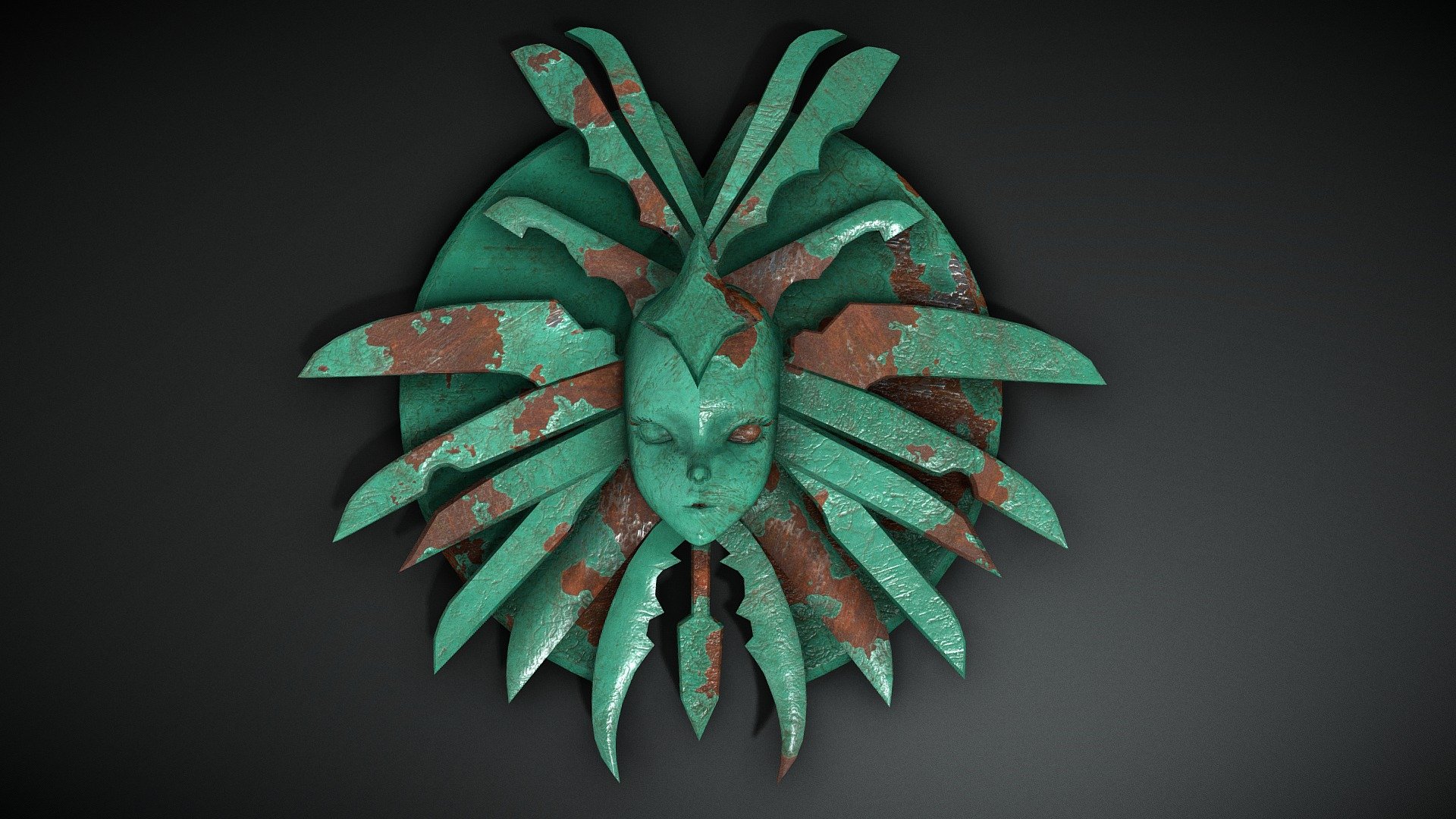 Lady face Low-poly 3D model - 3D model by jishnukamalbora70 [d3ac262 ...