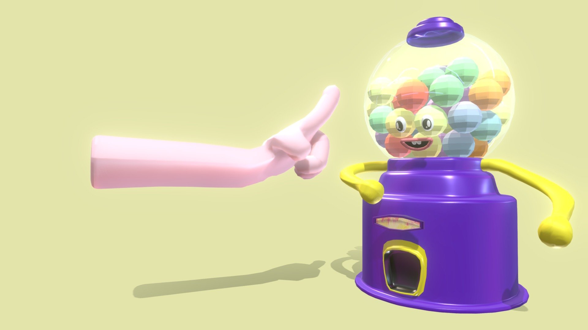 Ball dispensing machine - Buy Royalty Free 3D model by quetzal16 ...