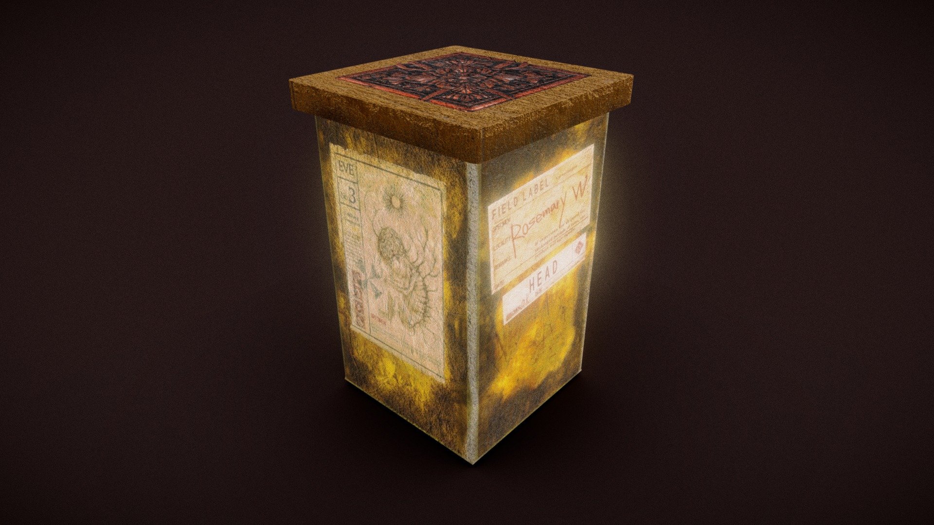 Resident Evil Rosmary Flask - 3D model by Alisha (@AlishaBegum ...