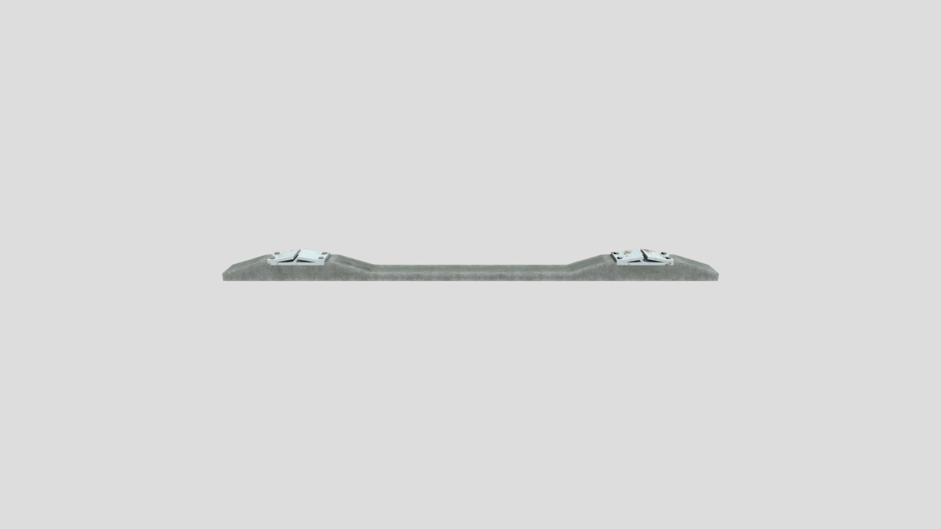 Rail Tracks - 3D model by loftedgiant [d3b257c] - Sketchfab