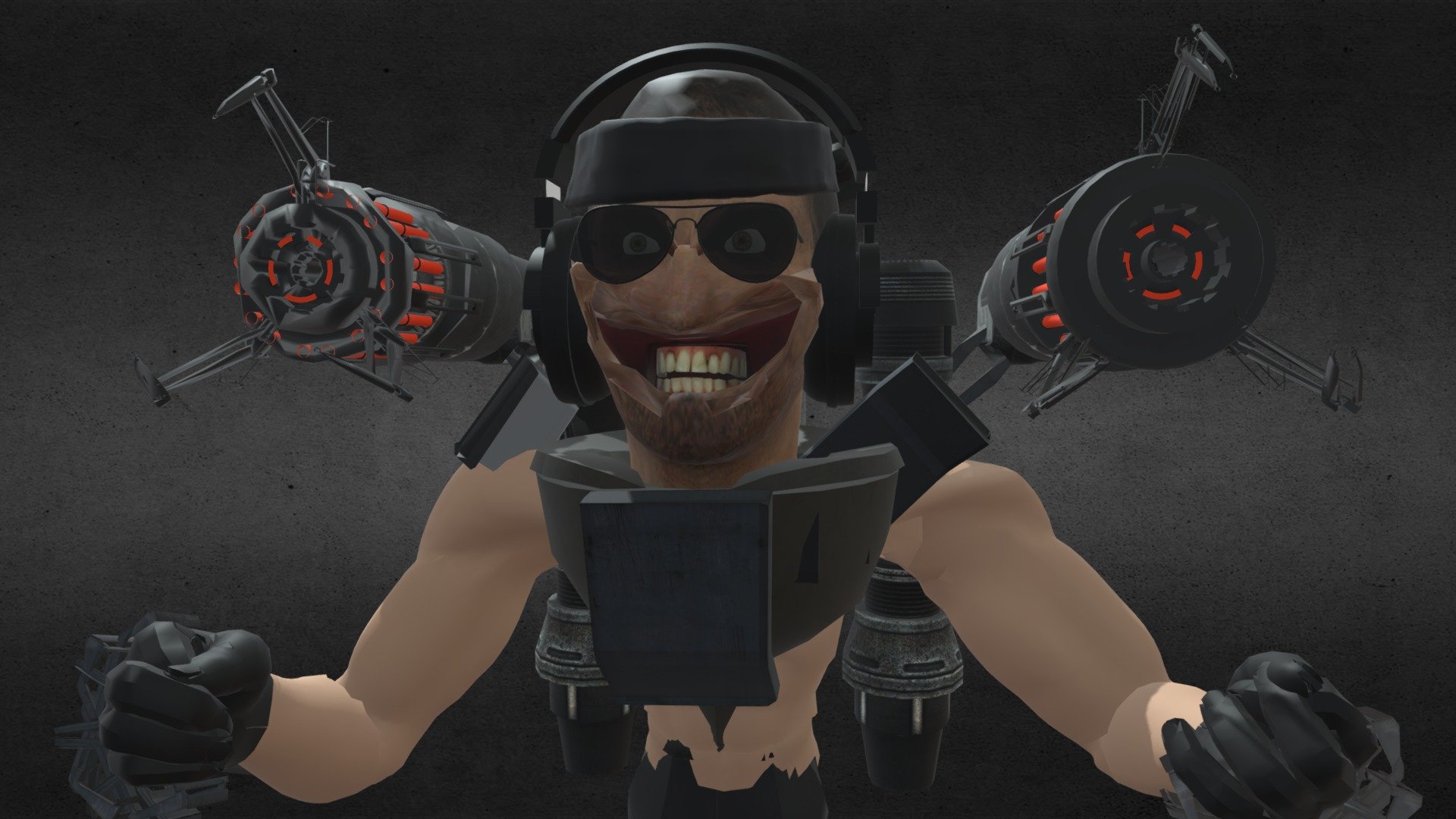 Buff Mutant Toilet - 3D model by BroThinksHesInTheNBA ...