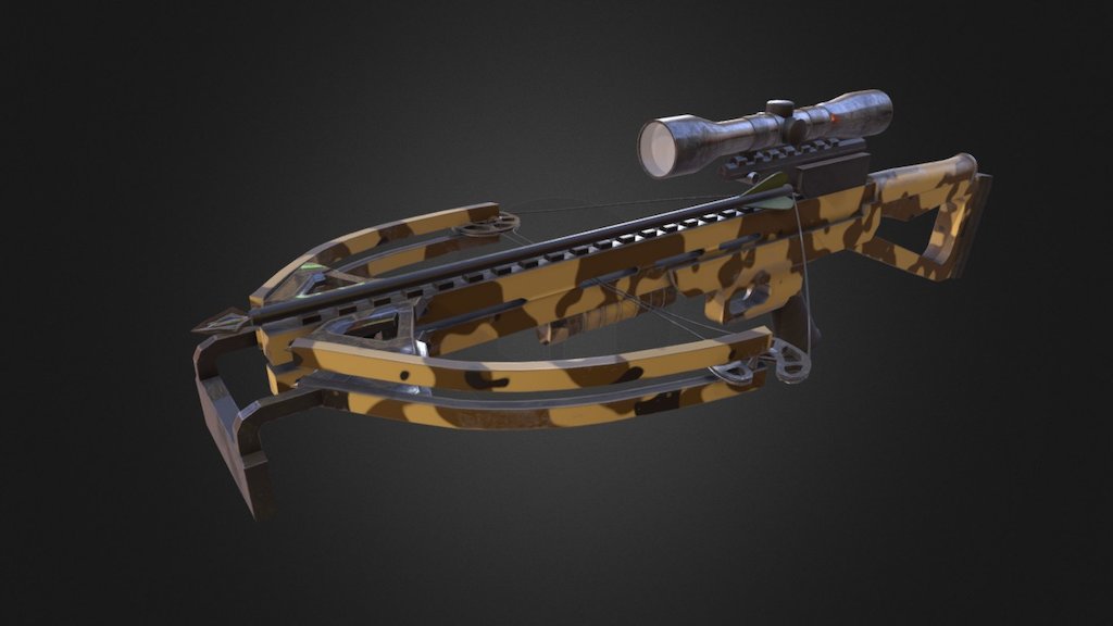 High Power Crossbow - 3D model by DafVader [d3b457d] - Sketchfab
