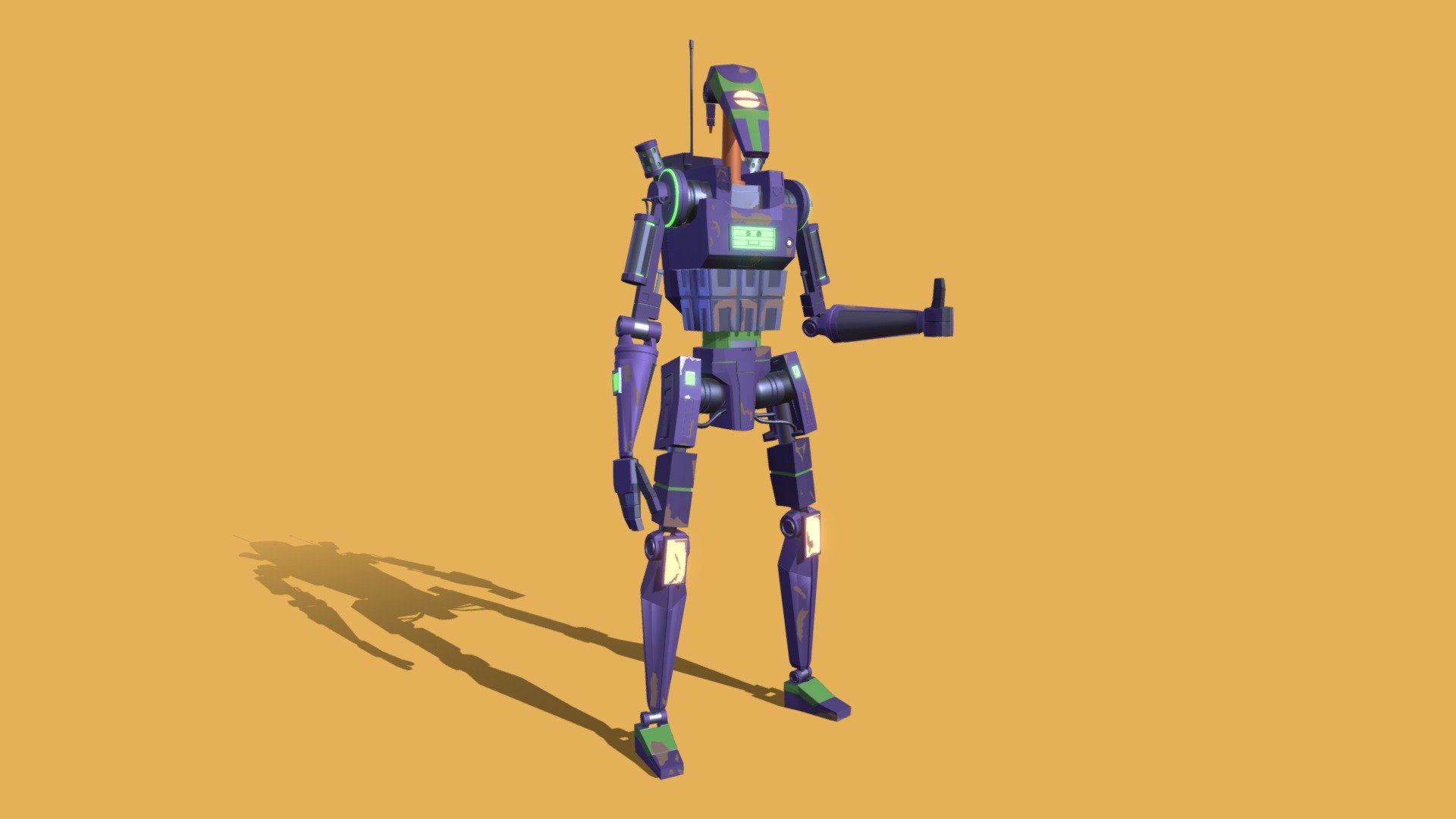 Droid Eva GameDev Legend - 3D model by alexei_g (@alexei_g_) [d3b4d2b ...